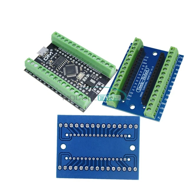 ATMEGA328P V3.0 MODULE Nano Terminal Adapter for Arduino +CH340 USB ...