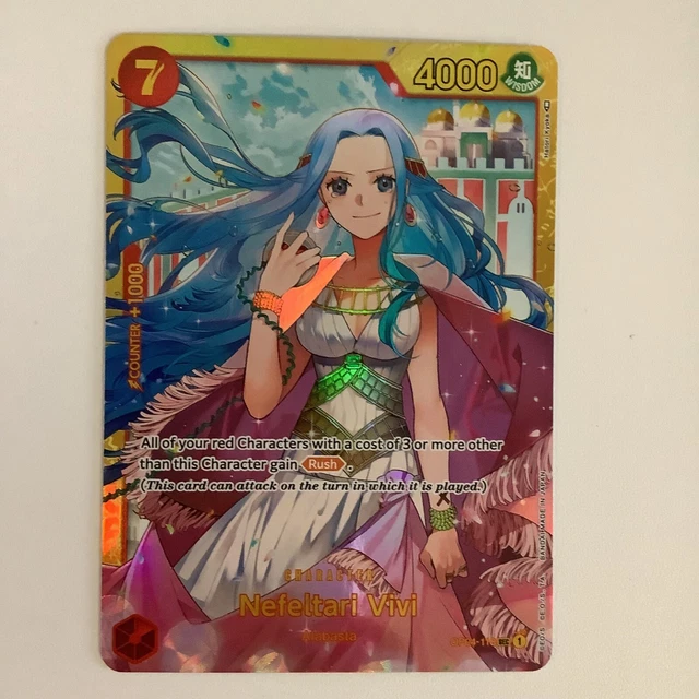 NEFELTARI VIVI (PARALLEL) OP04-118 SEC Kingdoms of Intrigue ONE PIECE Card Game £8.95 - PicClick UK