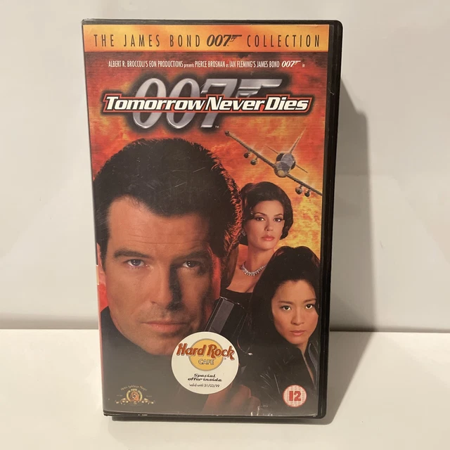 JAMES BOND - 007 - Tomorrow Never Dies - PAL VHS Video Tape £1.99 ...