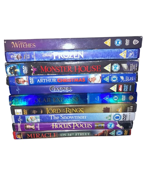 10 CHILDREN'S DVD Bundle Family Kids Job Lot £6.95 - PicClick UK