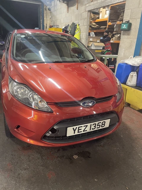 FORD FIESTA MK7 Bumper Front Orange Red T9 Pre Facelift 2008-2011 £199. ...