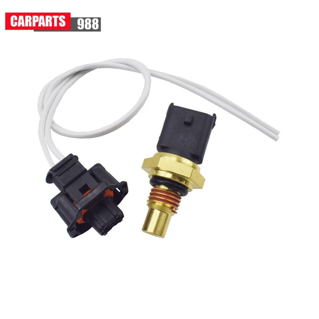 COOLANT OIL TEMPERATURE Sensor & Pigtail For 2003-10 6.0L 6.4L Ford ...