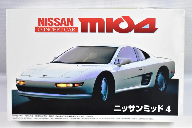 BNIB FUJIMI MODEL Kit 1:24 Nissan MID4 Concept Car 1987 EUR 29,99 ...