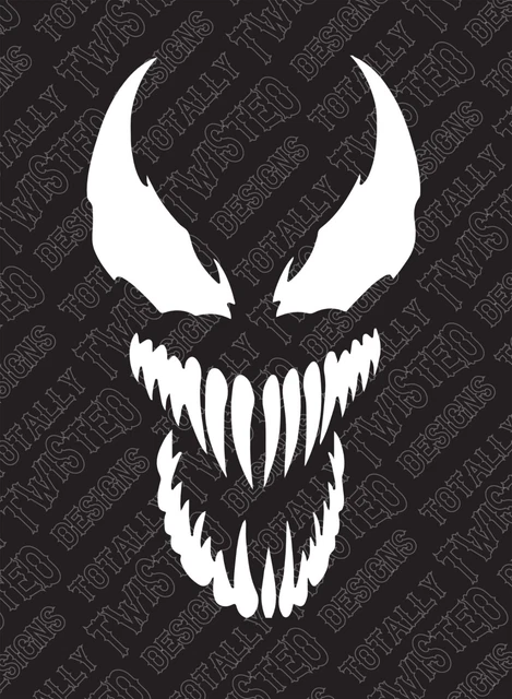 VENOM VINYL DECAL sticker Car Truck Spider Man Marvel Spiderman $6.53 ...