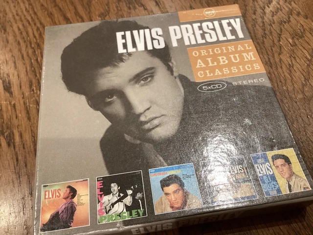 ELVIS PRESLEY ORIGINAL album classics 5 cd box set £6.99 - PicClick UK