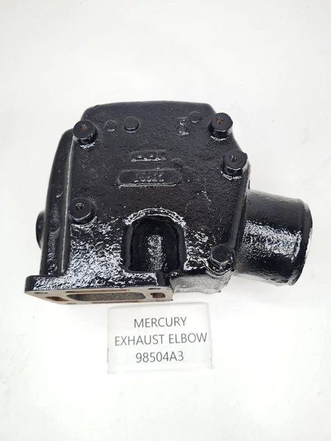 GENUINE 98504A3 MERCURY MerCruiser Inboard Engine Motor EXHAUST ELBOW ...