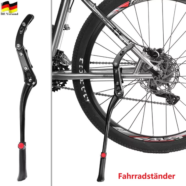 MTB FAHRRADSTÄNDER HINTERBAU Seitenständer für 24"-28" Zoll Fahrrad Ständer Neu EUR 8,79 ...