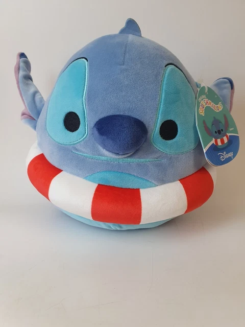 DISNEY STITCH SQUISHMALLOW 8" Lifebelt Swimming Safety Ring With Tags £ ...