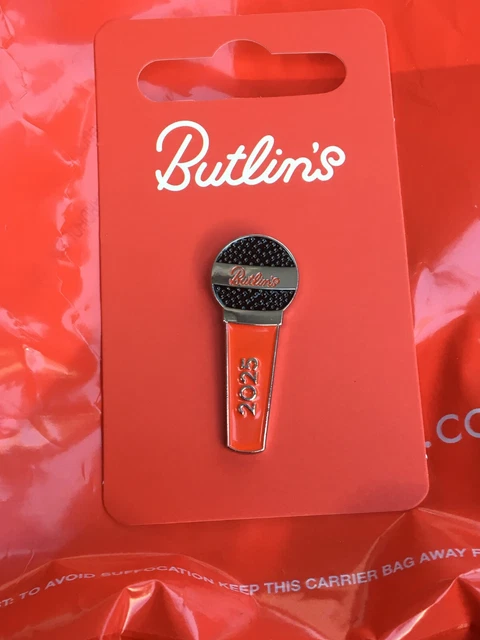 BUTLINS LATEST YEAR Badge 2025 Issue. (Different) £6.95 - PicClick UK
