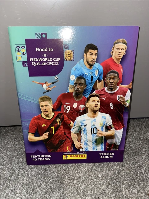 PANINI ROAD TO fifa world cup qatar 2022 sticker book £10.00 - PicClick UK