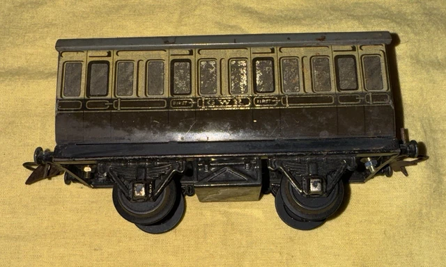 PRE-WAR HORNBY O Gauge GWR No. 1 Coach £10.00 - PicClick UK