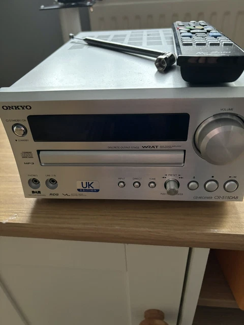 ONKYO CR-515DAB CD Compact Disc Player /DAB Receiver Amplifier £32.60 - PicClick UK