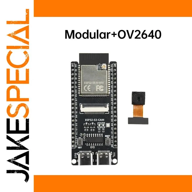 ESP32-S3-CAM DEVELOPMENT BOARD with Camera Module EUR 38,39 - PicClick FR