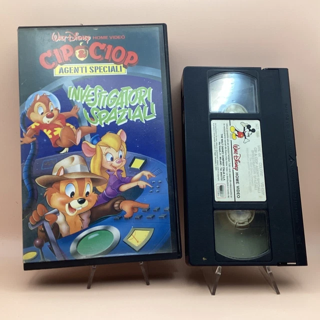VHS FILM WALT Disney Cip & Ciop Special Agents Space Investigators £6. ...