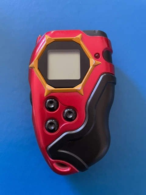 DIGIMON DIGIVICE D-TECTOR V2 Red Black Original 2002 Ver.2 Version 2 ...