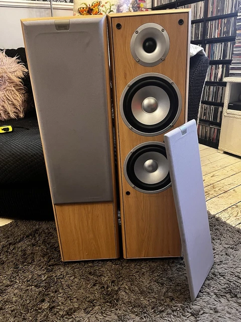 ELTAX SILVERSTONE HIFI Floor standing 200W Speakers (Beach) £59.99 ...
