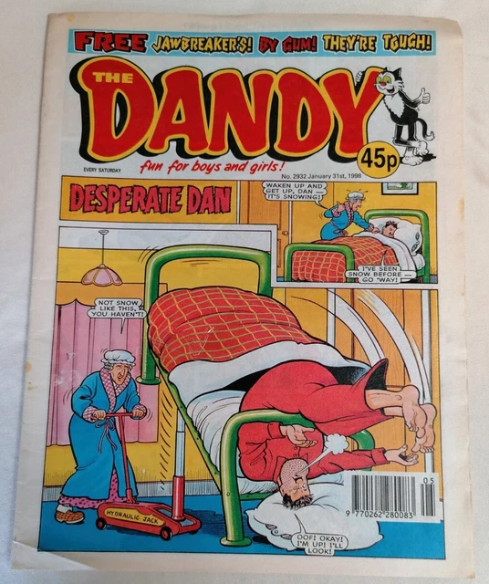 COMIC - VINTAGE British Comic The Dandy Fun For Boys & Girls No. #2932 ...