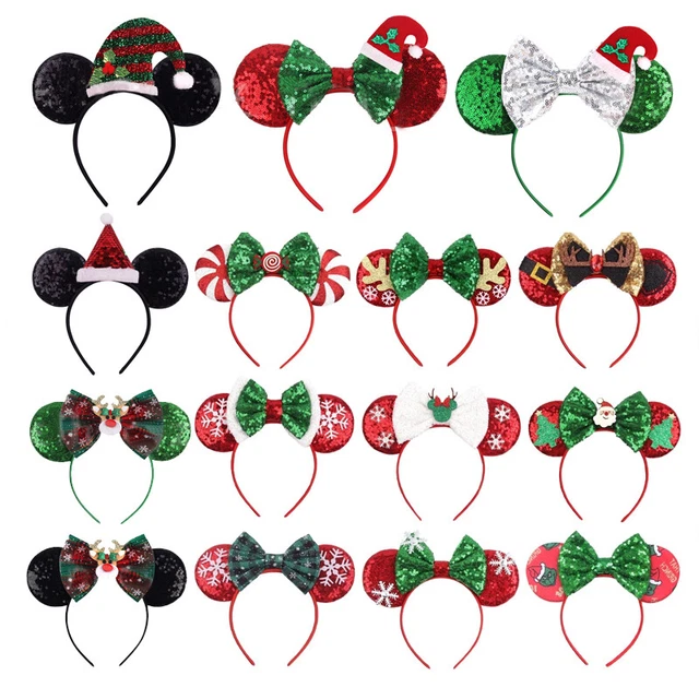 UK MINNIE MOUSE Ears Headband Costume Mickey Mouse Fancy Christmas ...