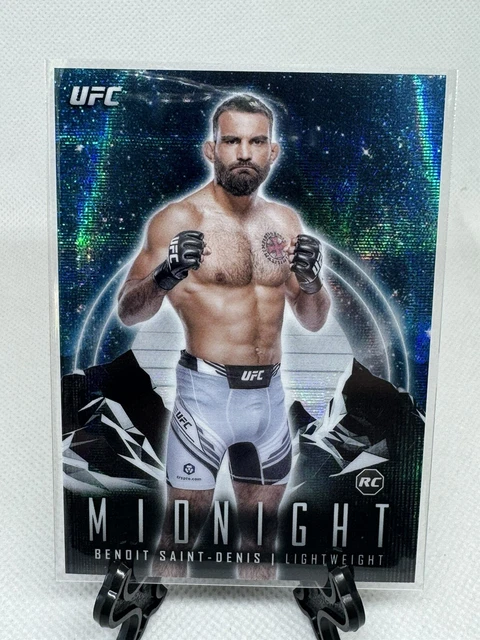 2024 TOPPS UFC Midnight Benoit Saint-Denis Moon Beam SSP RC EUR 140,46 ...