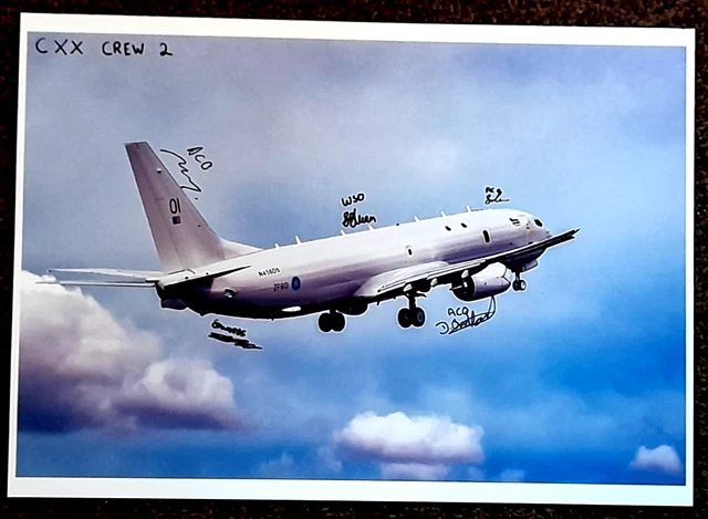 SQUADRON PHOTOGRAPH (A4) **Signed** Poseidon (2025/42) *New* Rare £35. ...