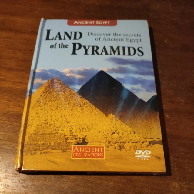 ANCIENT CIVILIZATIONS EGYPT: LAND Of The PYRAMIDS DVD + BOOK | NEW ...