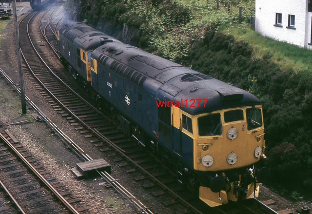 ORIGINAL RAILWAY SLIDE Class 26 26026/024 at Kyle 06.06.81 £3.99 ...