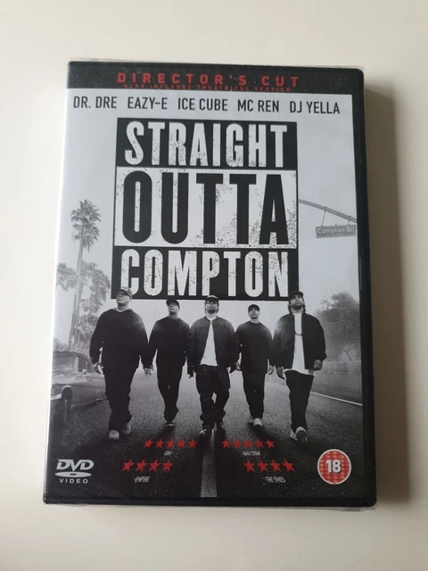 STRAIGHT OUTTA COMPTON Director's Cut & Theatrical Version - SEALED DVD ...