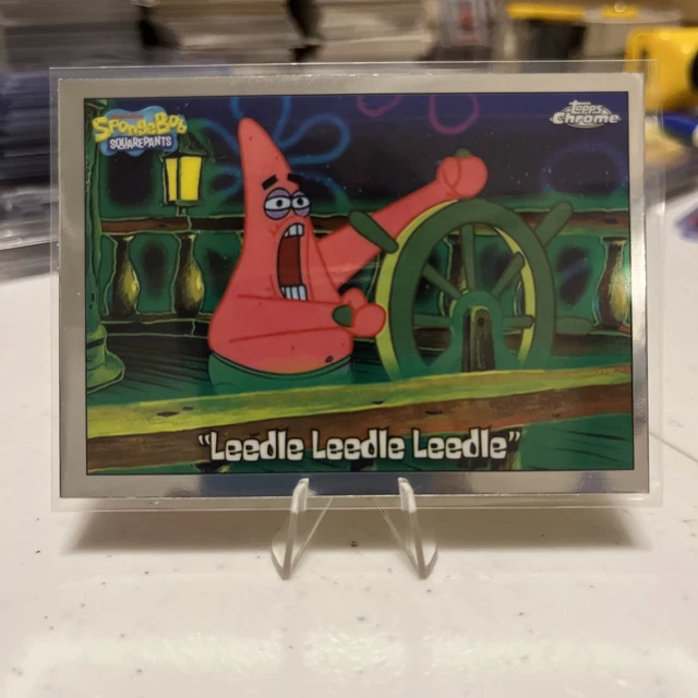 2025 TOPPS CHROME SpongeBob 25th Anniversary Leedle Leedle Leedle #84 Patrick £8.90 - PicClick UK