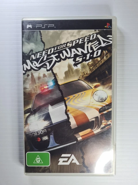 NEED FOR SPEED: Most Wanted 5-1-0 PSP Playstation Portable Game $12.00 ...