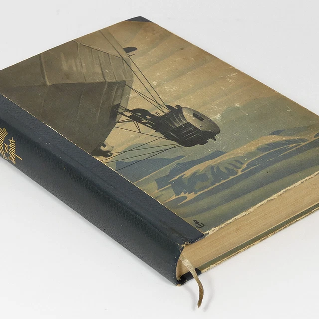 GRAF ZEPPELIN HINDENBURG German Blimp Book w/ photos LZ1-LZ130 Airship ...
