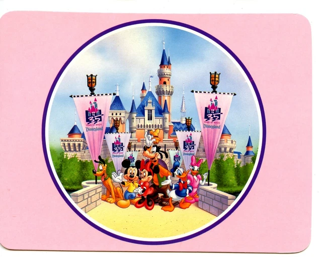 DISNEY CHARACTERS WELCOME Guests-35th Anniversary Disneyland-1990 ...