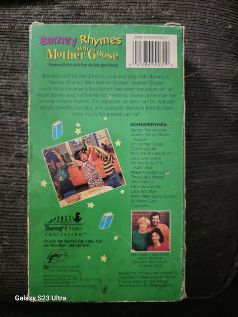 RARE AND VINTAGE Barney & Friends Collection Time Life VHS Lot 15 Tapes ...