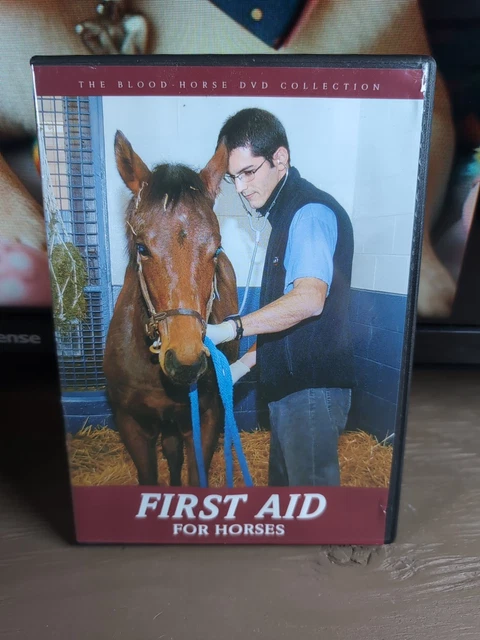 FIRST AID FOR HORSES DVD The Blood Horse DVD Educational Equine Health ...