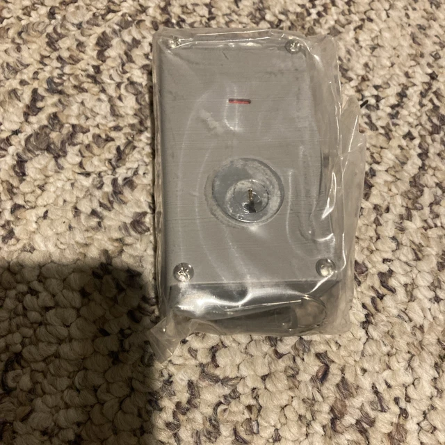 AMSECO HOLD-UP SWITCH with Status Window S.P.D.T. HUSK-20 4370038 - NO ...