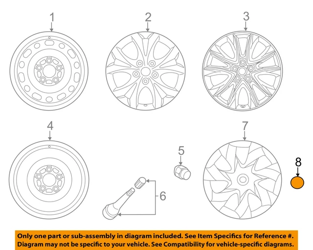 MAZDA OEM 13-15 3 Wheel-Center Cap Hub Cover KD5137190 $9.98 - PicClick