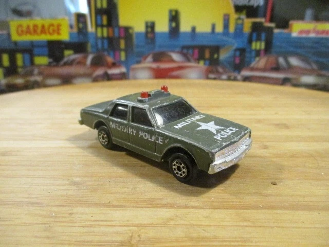 MAJORETTE -CHEVROLET IMPALA "Military Police" Sonic Flashers-Ech 1/60 ...