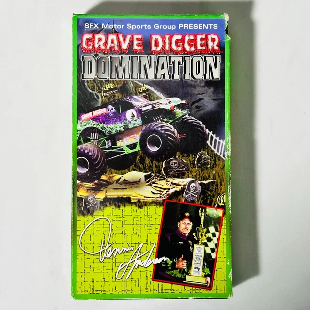 GRAVE DIGGER DOMINATION - Dennis Anderson - VHS - SFX Motorsports ...
