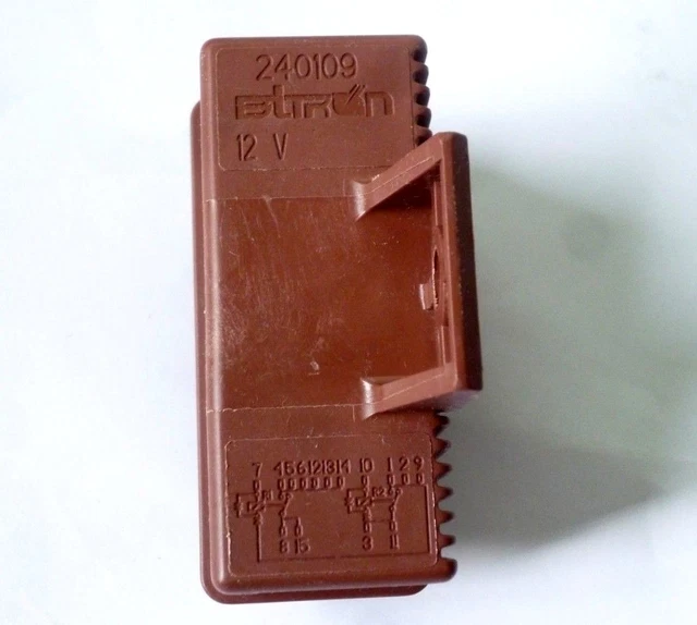 CITROEN PEUGEOT INJECTION Fuel pump double relay BITRON 240109 19207L ...