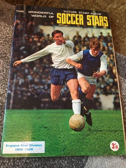 FKS SOCCER STARS Complete Card Set 1968-69 Superb Football Stickers £0. ...