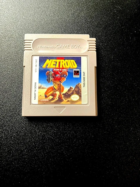 METROID II 2 Return of Samus Nintendo GameBoy - Authentique et testé ...