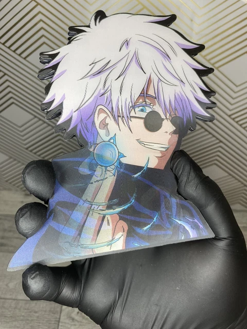 JUJUTSU KAISEN SATORU Gojo Anime 3D Lenticular Motion Car Sticker Decal ...