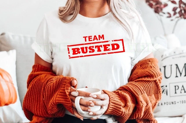 TEAM BUSTED T shirt Busted Vs McFly 2025 Tour Kids Music Concert Fan ...