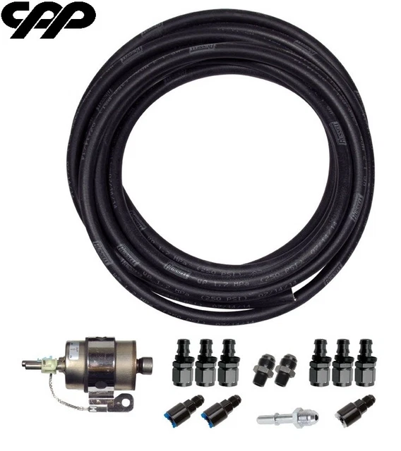 LS SWAP CONVERSION Fuel Injection Filter Regulator Line Install Kit EFI ...