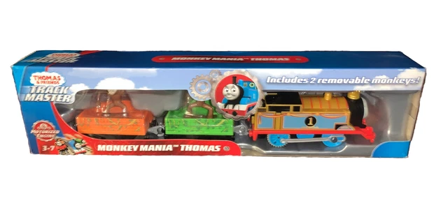 FISHER-PRICE THOMAS & Friends Trackmaster Motorized Monkey Mania Thomas ...