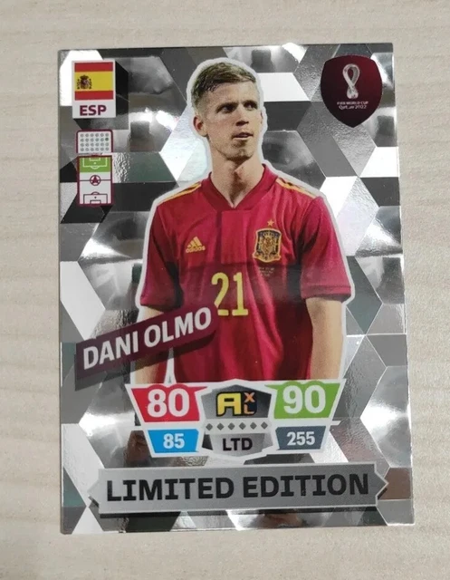 PANINI FIFA WORLD Cup Qatar 2022 Card Dani Olmo Limited Edition ...