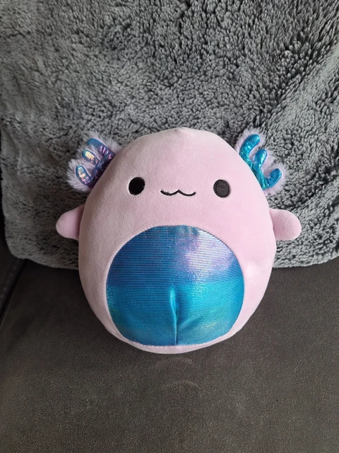 SQUISHMALLOW MONICA THE Axolotl 7.5” Purple Rainbow Axolotl Axo Plush ...