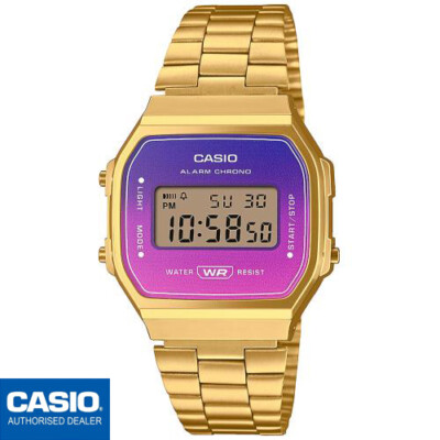 CASIO A168WERB-2AEF A168WERB-2A ORIGINAL Vintage ICONIC VAPORWAVE SERIES £56.96 - PicClick UK