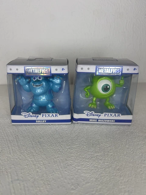 DISNEY PIXAR METALFIGS Mike and Sully Monster’s Inc Toys Display ...