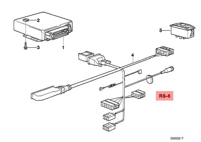 GENUINE BMW E23 E24 Transmission Electrical Plug Repair Kit OEM ...