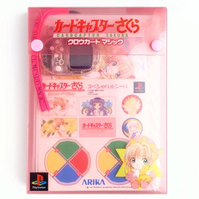 SONY POCKETSTATION PS1 Memory Card PlayStation Cardcaptor Sakura Clow ...